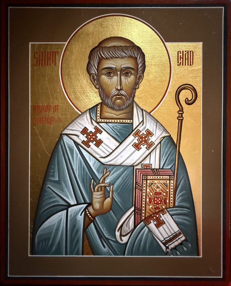 Our Patron Saint - St Chad - St Chad's College Durham